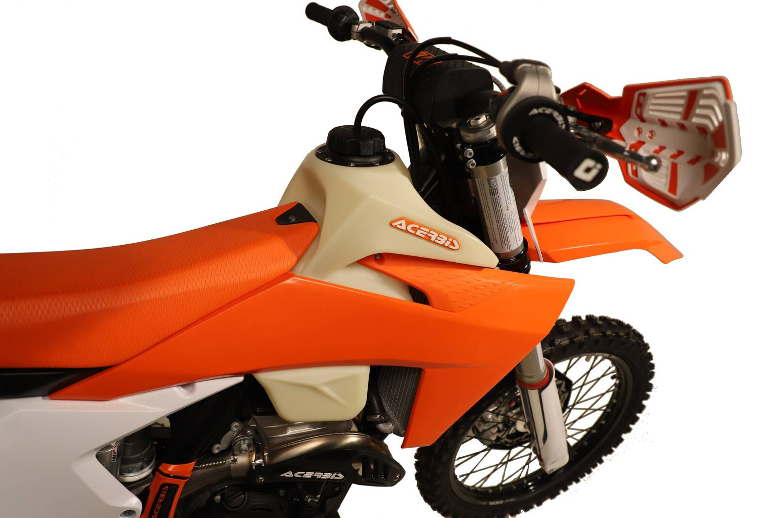 Acerbis bak paliwa pasuje do KTM 12L SX / SXF EXC 2023, 2024> przeźroczysty | Off-Road ...