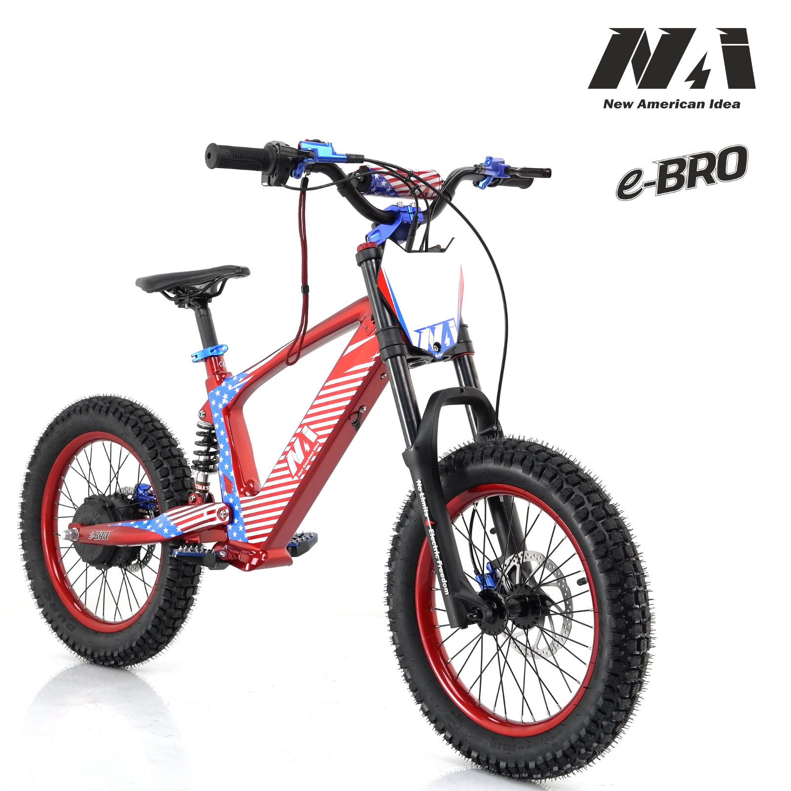 NAI e-BRO 18 motocykl elektryczny dla dzieci model 2024 czerwony | Oferta pojazdów \ Elektryczne ...