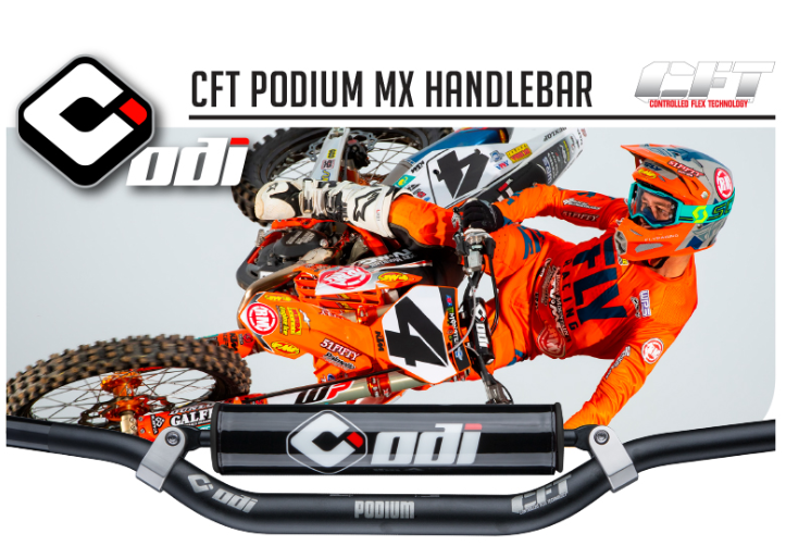 ODI Kierownica CFT Podium (Control Flex Technology) Hon / Kaw OE Hon ...